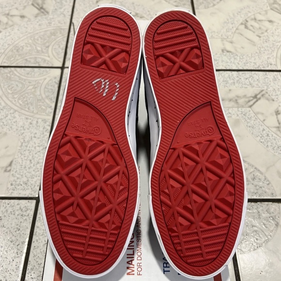 Converse | Shoes | New Converse Chuck Taylor All Star Love Black Red ...